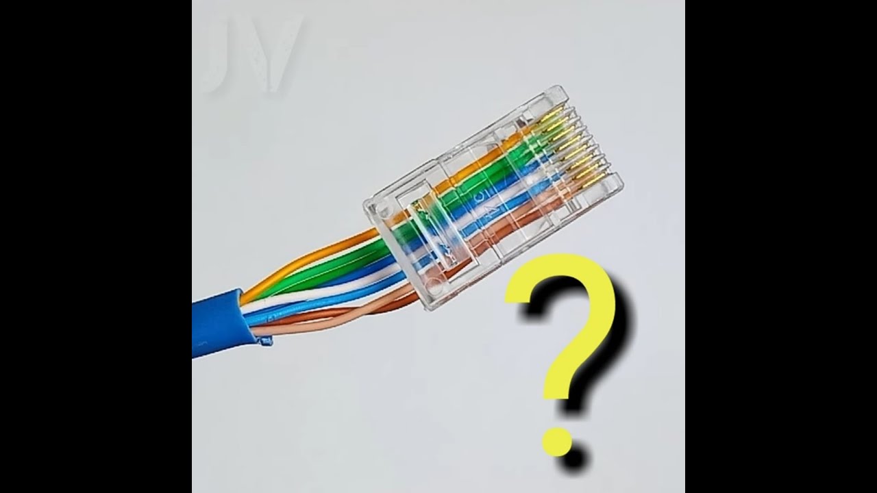 COMO CRIMPAR CONECTOR RJ45 - HOW TO CRIMP RJ45 CONNECTOR - CÓMO CRIMPAR ...