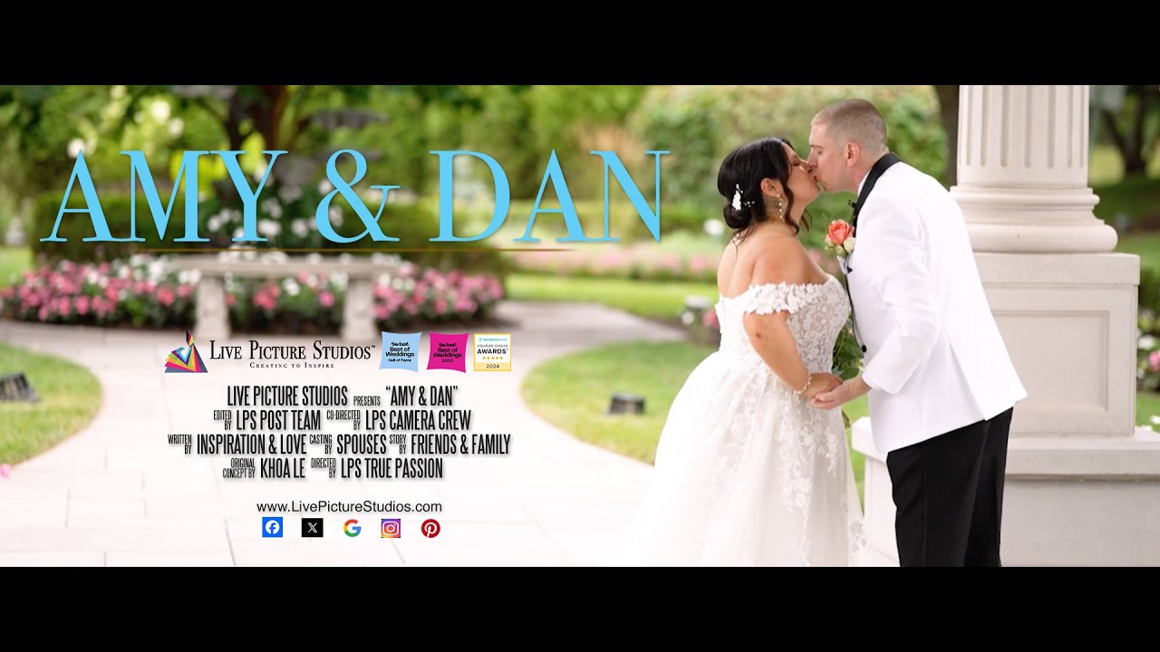 Amy and Dan Wedding Highlight at The Palace at Somerset Park, NJ - YouTube