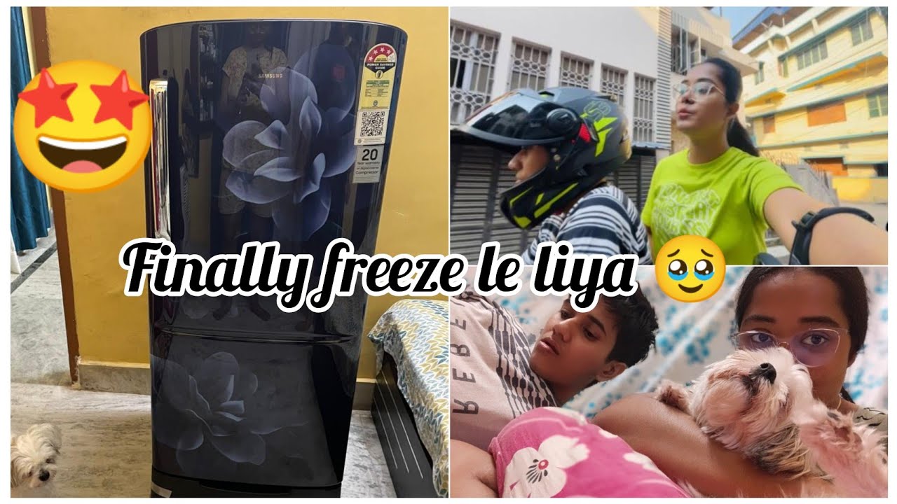 Neya sal per naya chij Lena pada 🤩||finally fridge le liya 💞 ...