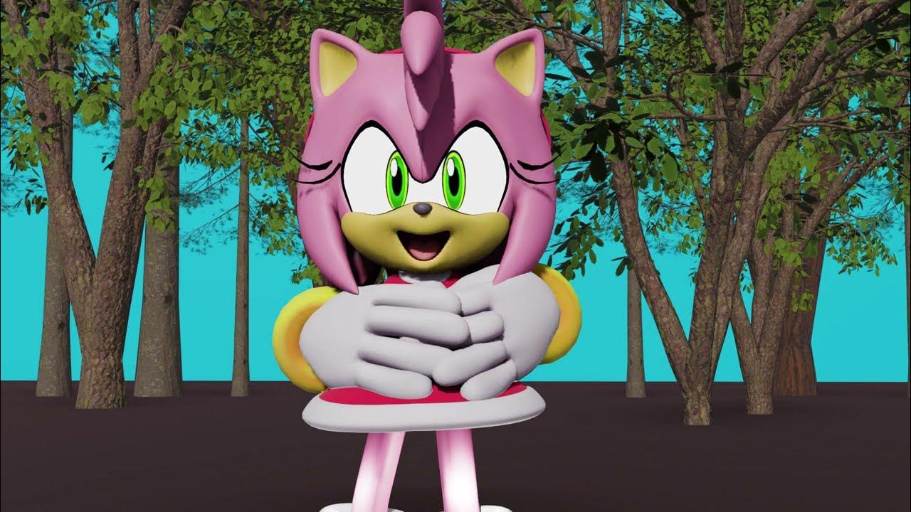 Amy Rose Stomach growl animation - YouTube