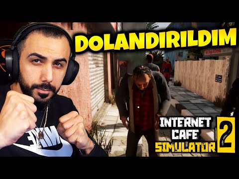 DOLANDIRILDIM!! DİKKAT EDİN!! INTERNET CAFE SIMULATOR 2 (Bölüm:3) | Barış Can