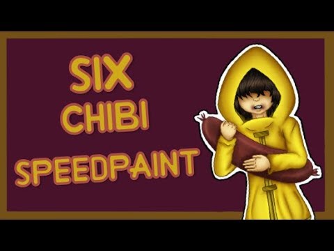 Six Chibi (little nightmares)- Speedpaint - YouTube