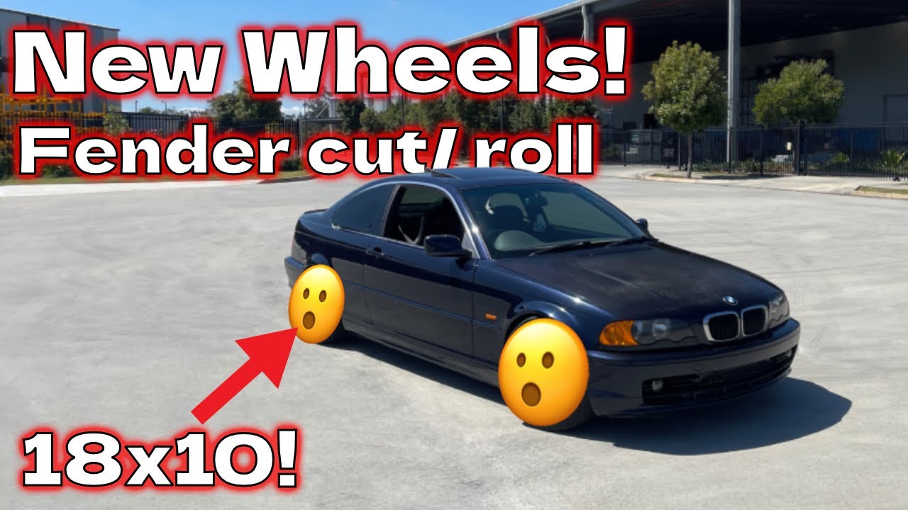 How to Roll e46 Fenders for Big Wheels (Feat. My Dream Wheels!) - YouTube
