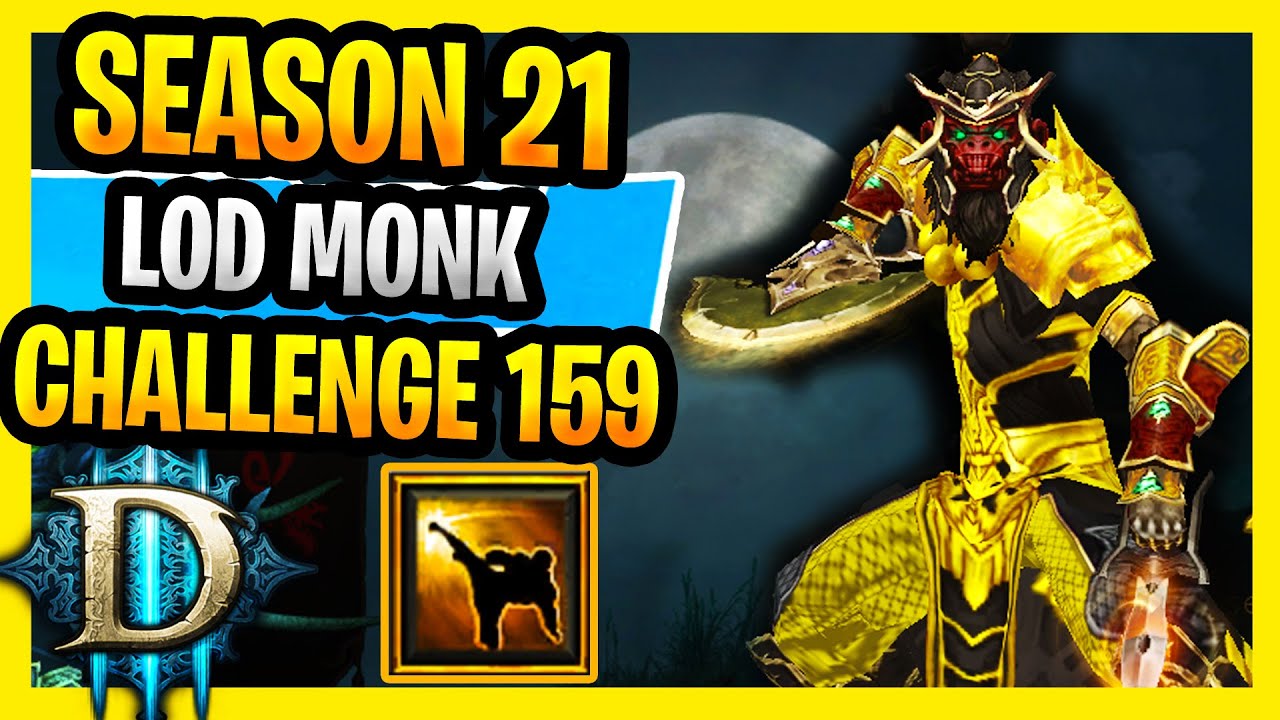 Season 21 Diablo 3 Challenge Rift 159 LOD Monk Kick Build Guide Diablo ...