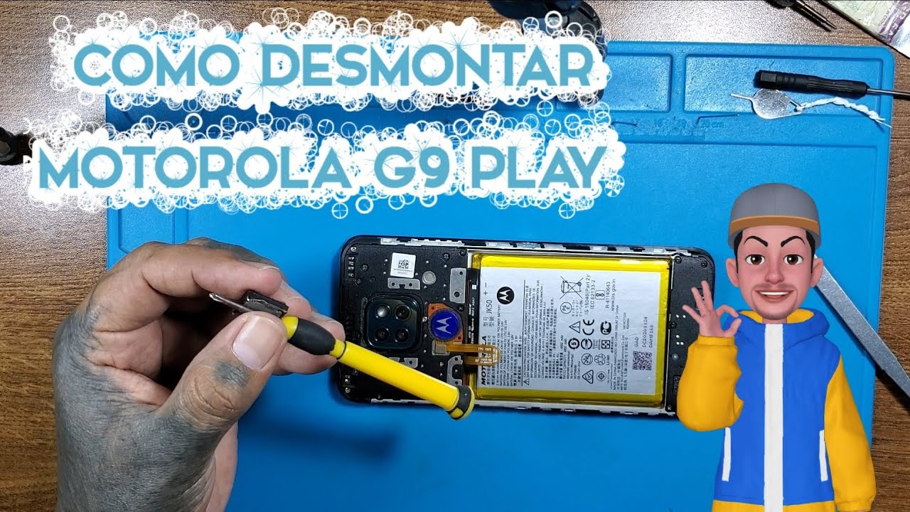 Como Desmontar o Abrir Un Motorola G9 Play De Una Forma Rápida - YouTube