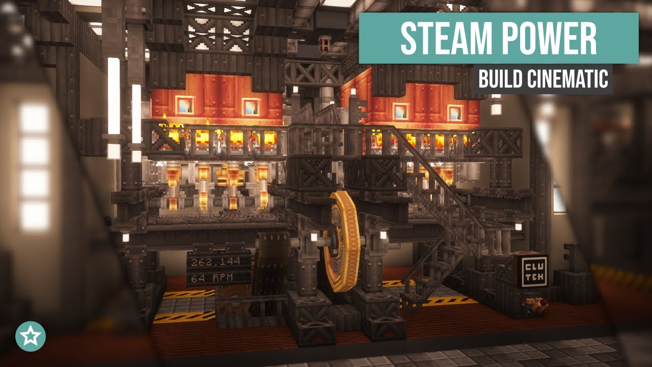 Minecraft | Mastering Create Steam Energy in ATM9 - Cinematic - YouTube