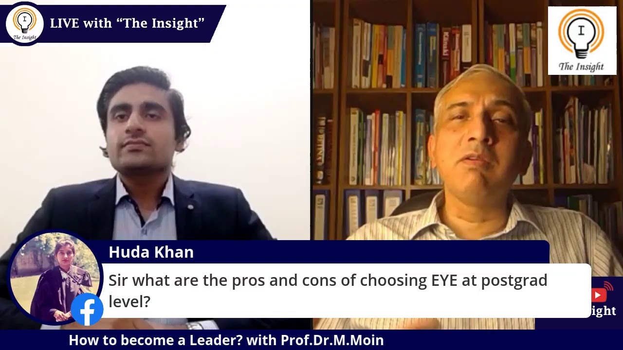 How to become a Leader? With Prof.Dr.Mohammad Moin - YouTube