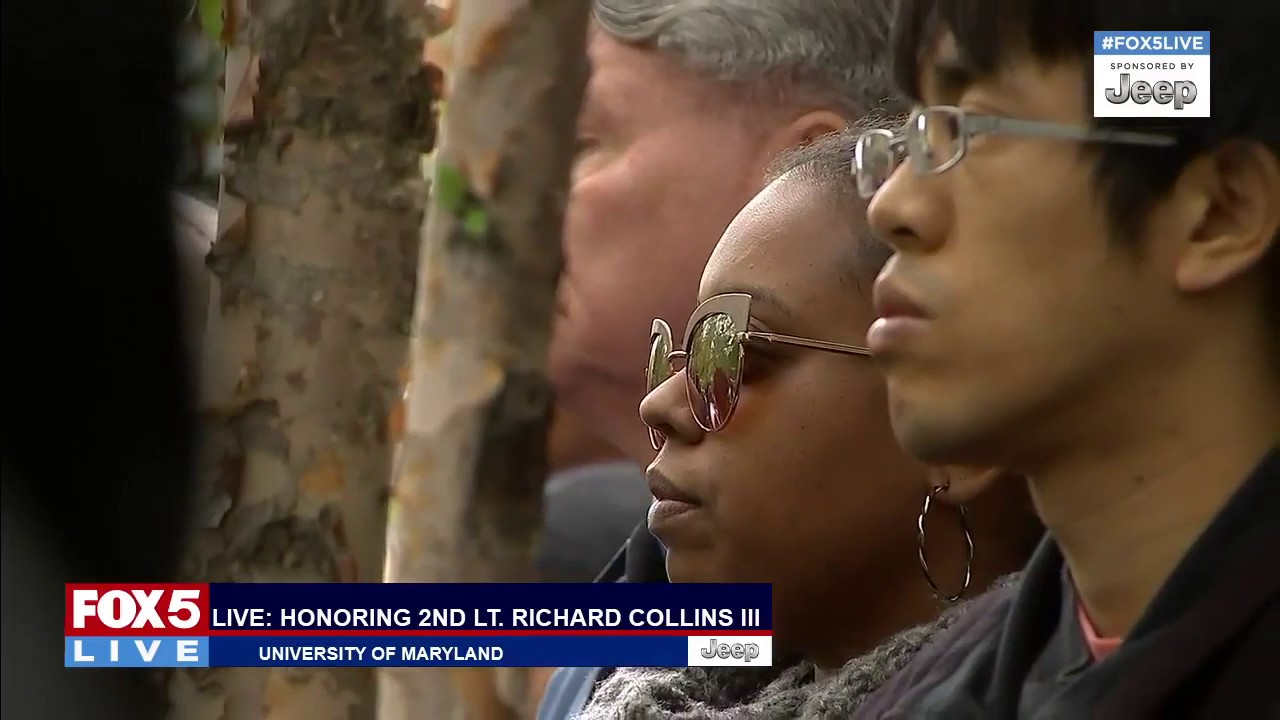 Memorial Service of 2nd Lt Richard Collins III - YouTube