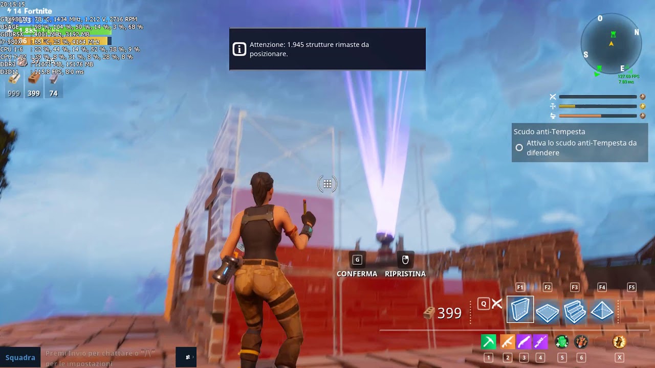 Fortnite PvE | Building Gameplay | Full HD Epic Settings PC | 1080p60 ...