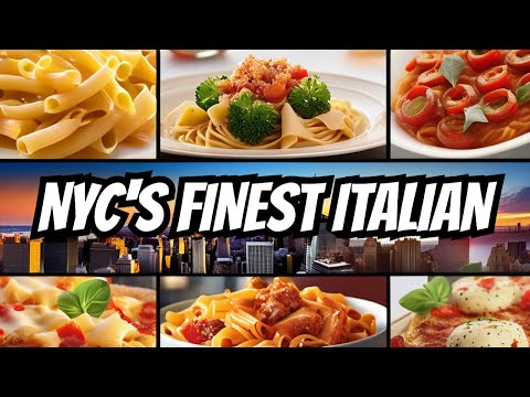 Top 10 Italian Restaurants in New York City  #italianfood #newyorkcity #italianrestaurants