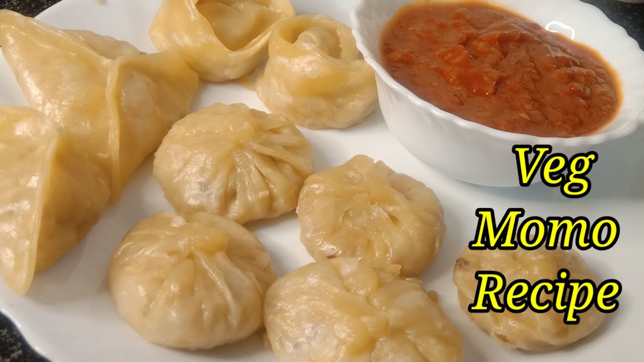 Veg Momo Recipe। मोमो बनाने की आसान विधि।3 easy way to fold momo ...