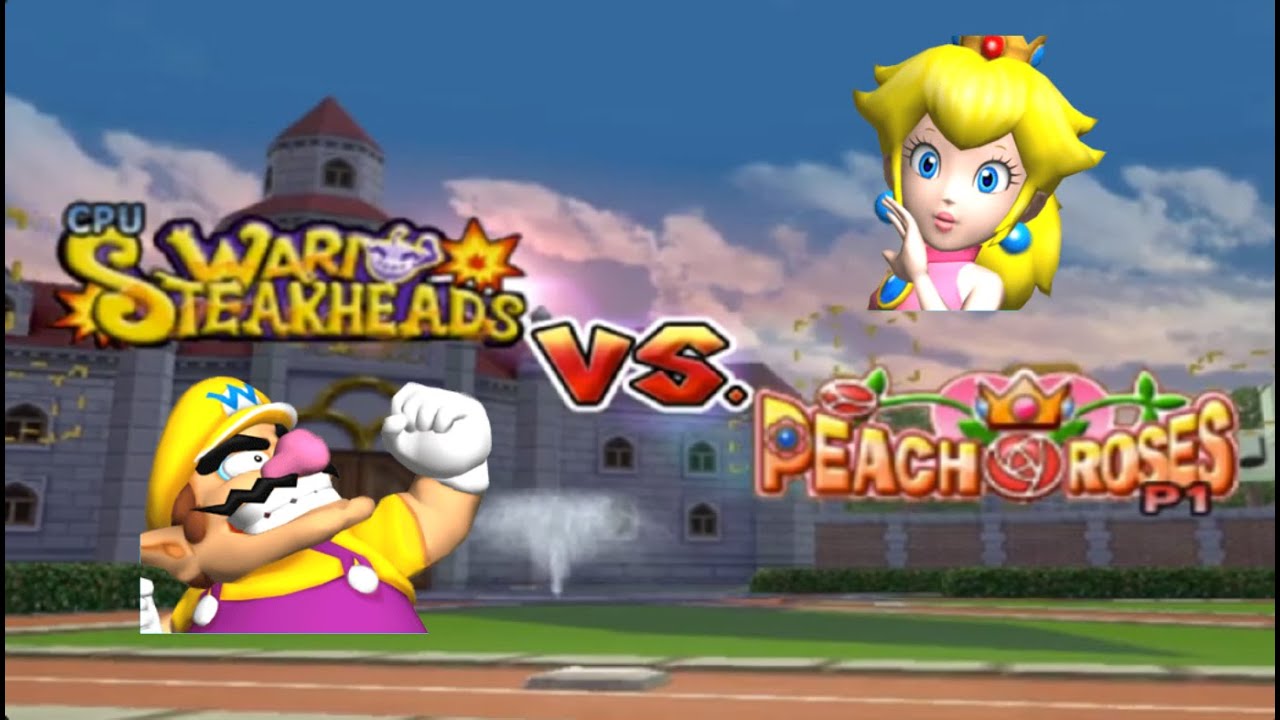 Mario Superstar Baseball Match 170 Qualifiers Wario Steakheads Vs Peach ...