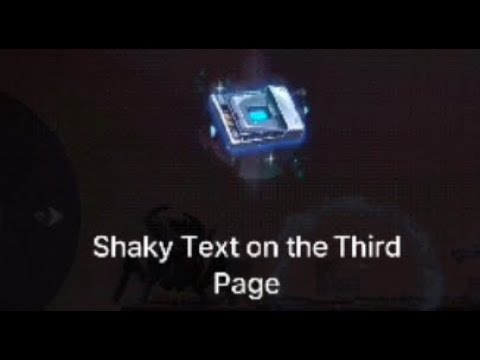 How to get shaky text of third page | GODDESS OF VICTORY: NIKKE - YouTube