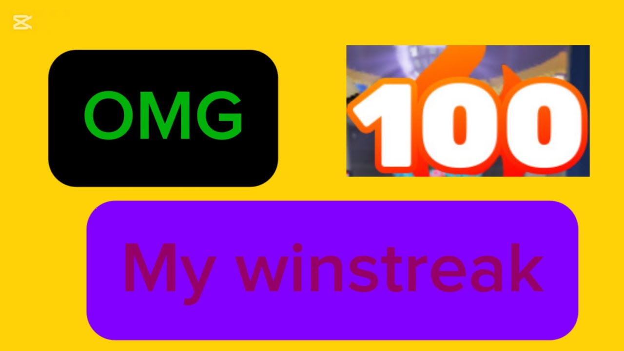 I reached a 100 win streak - YouTube