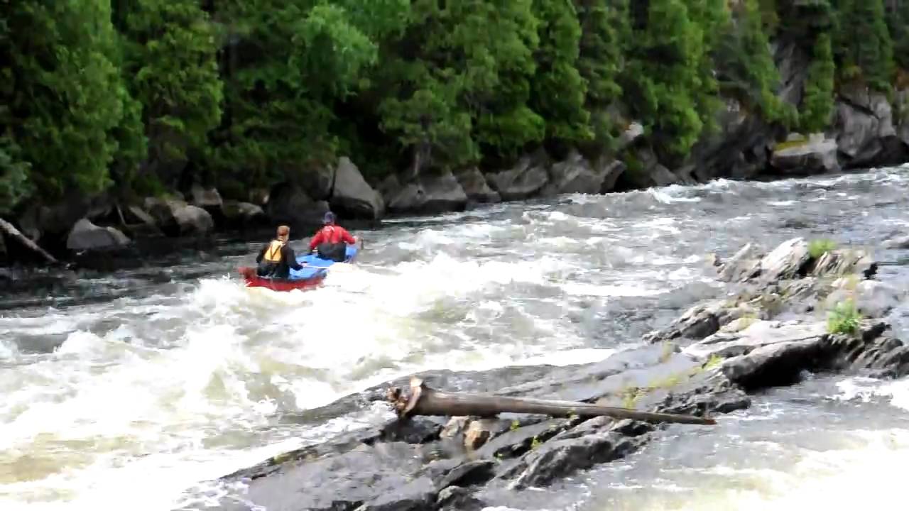 Ragged Chute Temagami River The Baird Brothers - YouTube