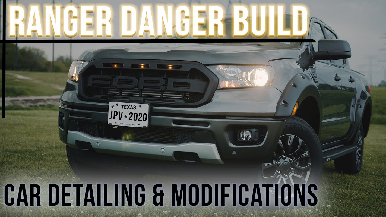 RANGER DANGER || 2019 FORD RANGER MODS & DETAILING - YouTube