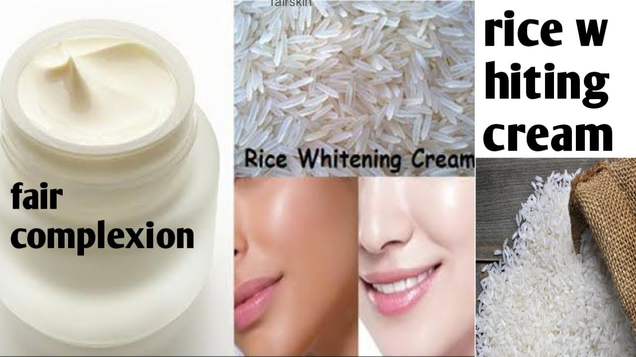 Korean rice night cream homemade||summer night cream||rice night cream ...
