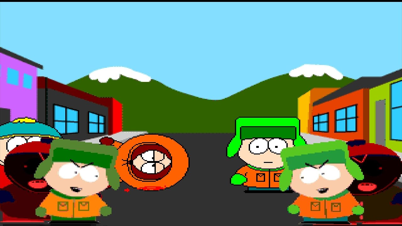 Mugen #148 Kyle & Cartman vs Kyle & Cartman - YouTube