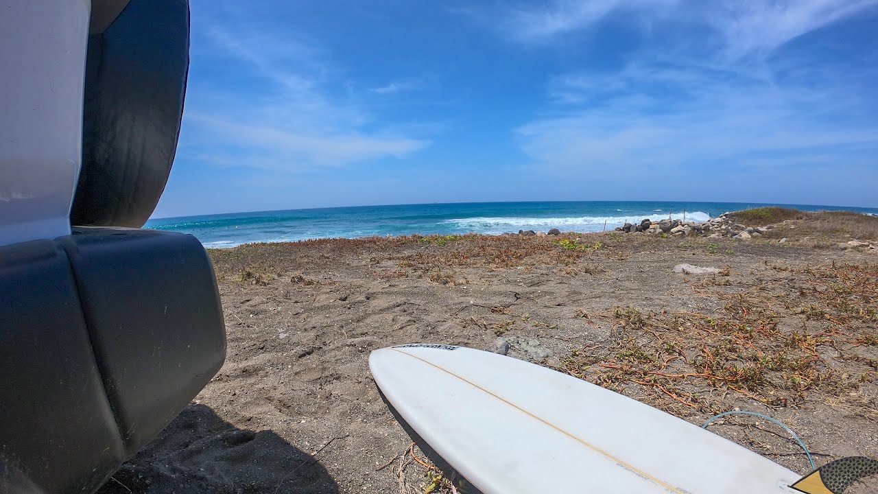 Surfing hurricane Elsa in Jamaica at runways - Episodes 28 - YouTube