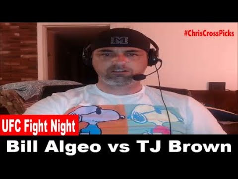 UFC Fight Night: Bill Algeo vs TJ Brown PREDICTION - YouTube