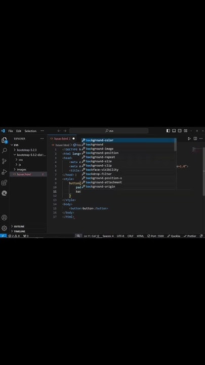 Css Button Hover Hovereffect Css Html Webdesign Youtubeshorts Shorts Tutorial Shorts