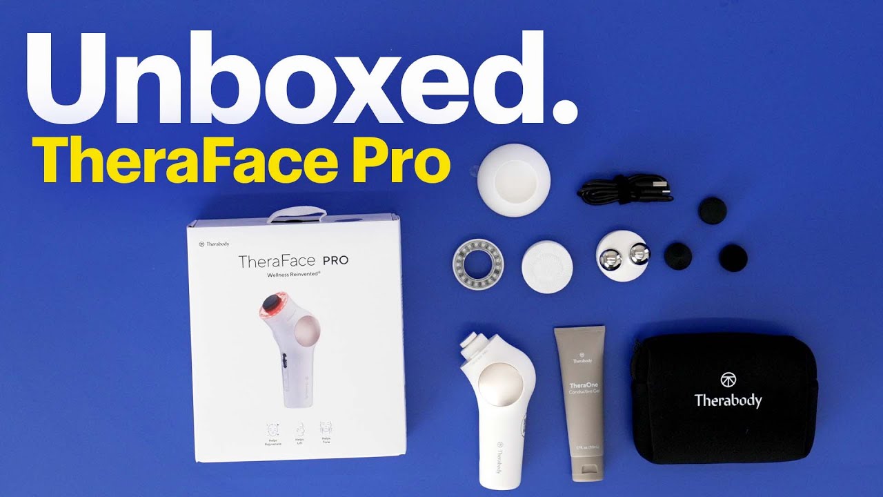 Therabody TheraFace Pro Facial Health Device - from Best Buy - YouTube