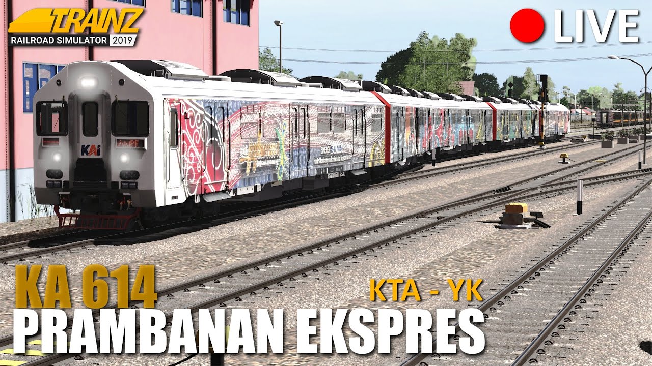 🔴 [LIVE] SHORT TRIP TO JOGJA! Dinas KA 614 Prambanan Ekspres (Full ...