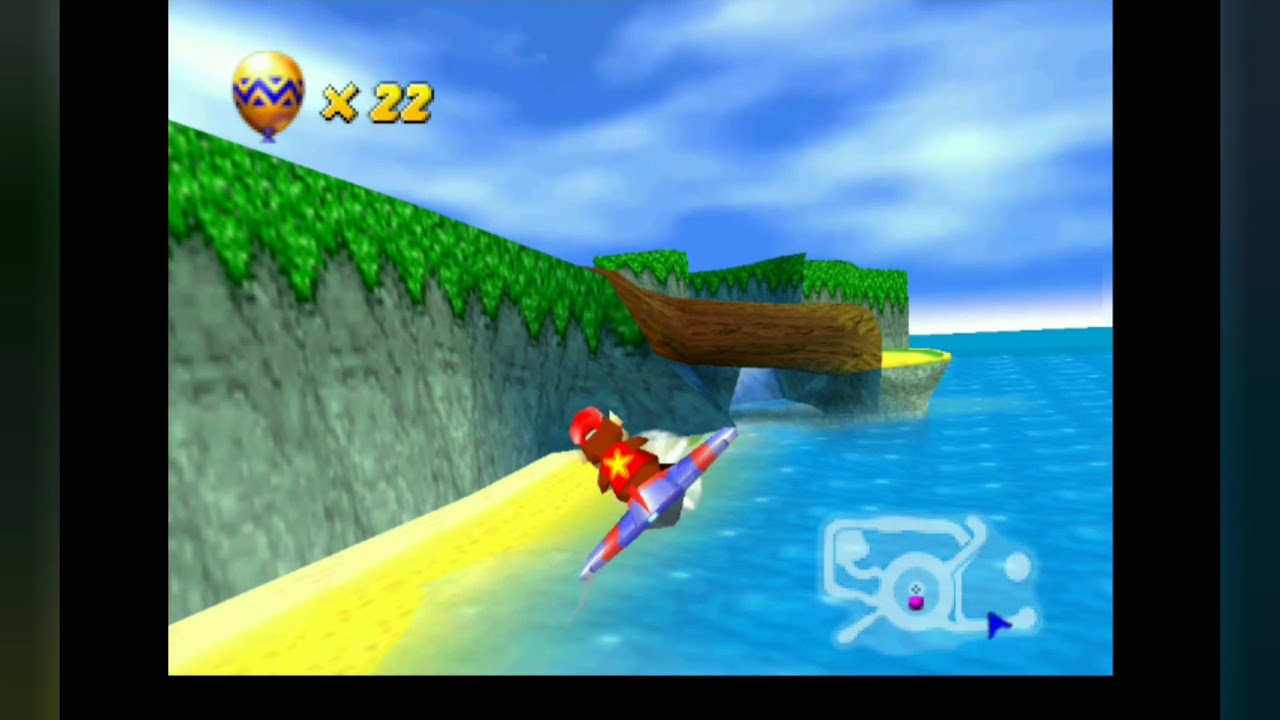 Diddy Kong Racing - N64 - Secret balloons! - YouTube
