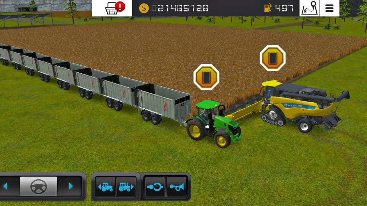 Farming Simulator 16 Harvest Wheats Timelapse Fs16 Youtube