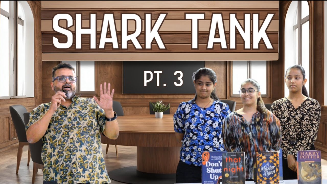 Shark Tank Part 3 - CreateSpace | Skylark's English Showcase - YouTube