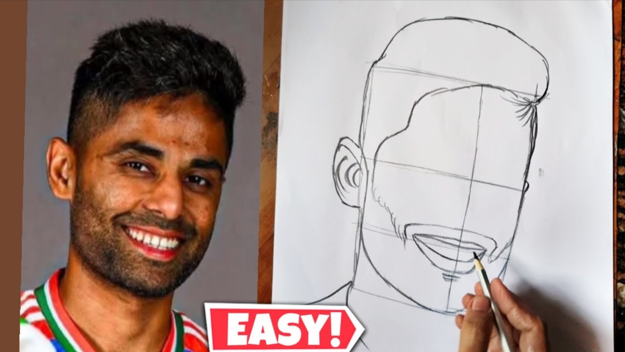 Suryakumar Yadav Drawing | Asia cup 2025 Suryakumar Yadav Drawing # ...