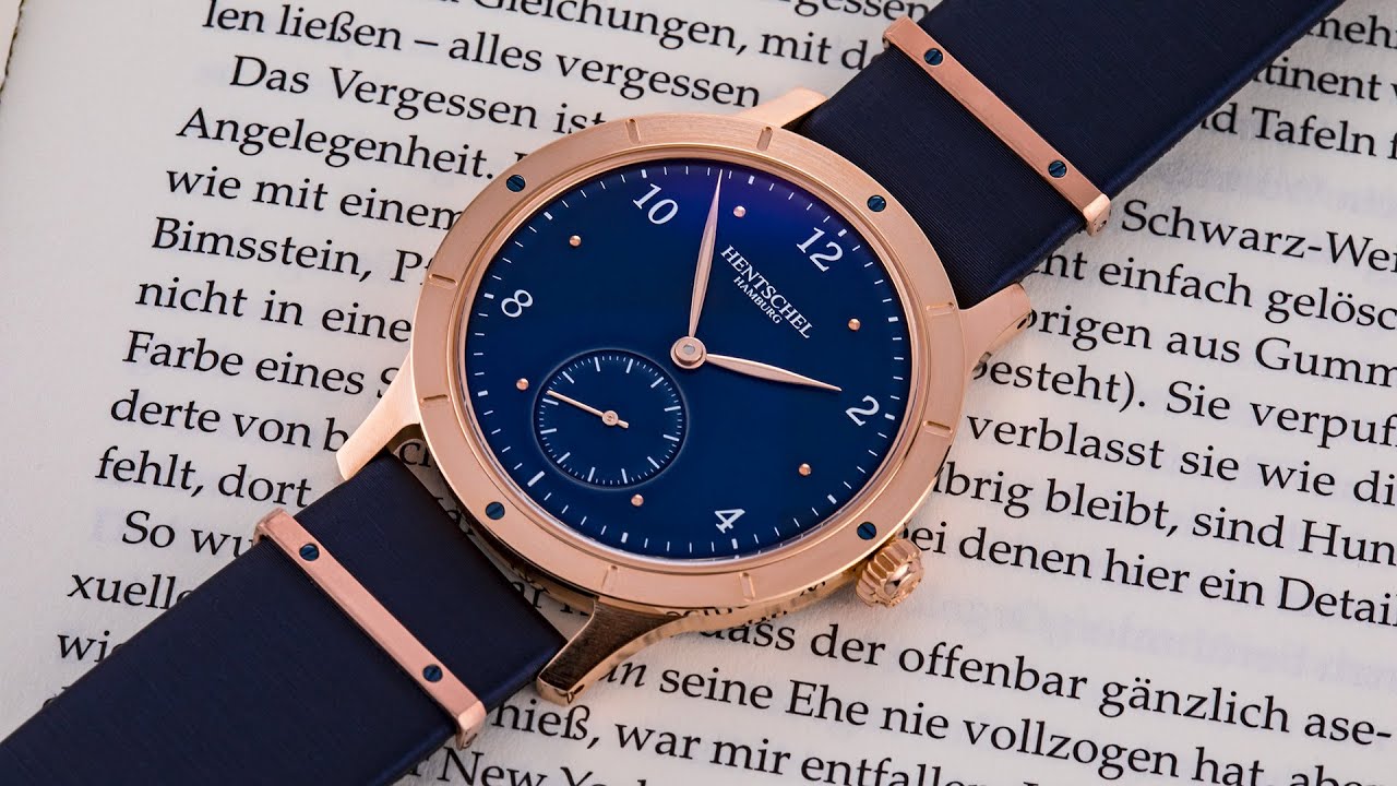 Hentschel Hamburg - The H2 Sport Chronometer "Atlantis" in 18kt rose ...