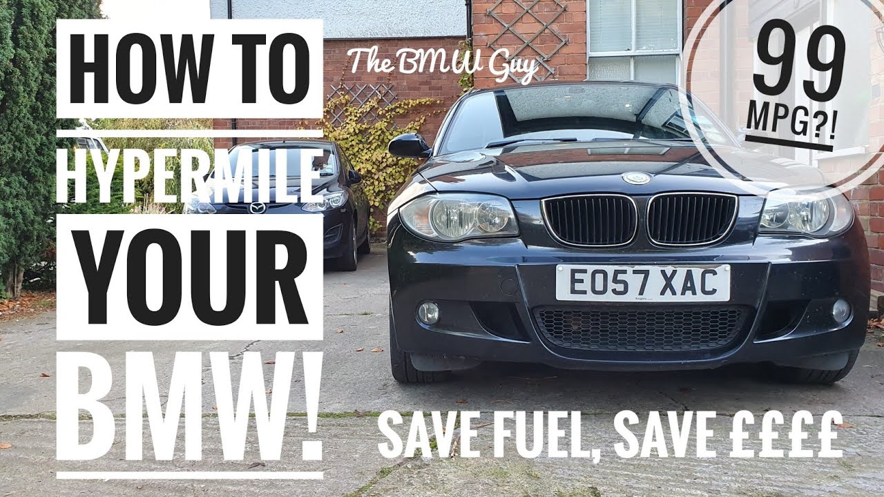How to *HYPERMILE* your BMW! - YouTube