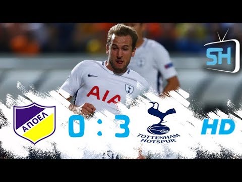 APOEL vs Tottenham 0-3 Champions League All Goals and Highlights September 26,2017