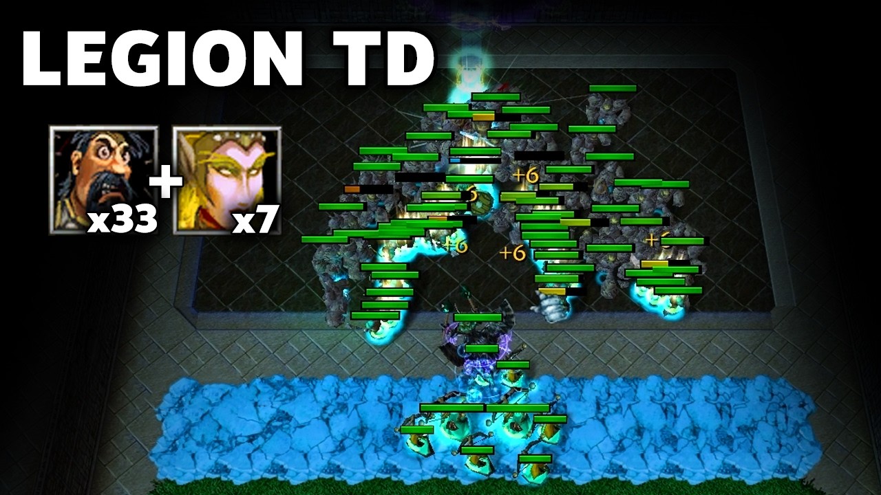 Legion TD - Spawn Militia with Elite Archers | prccmix3 2300+ - YouTube