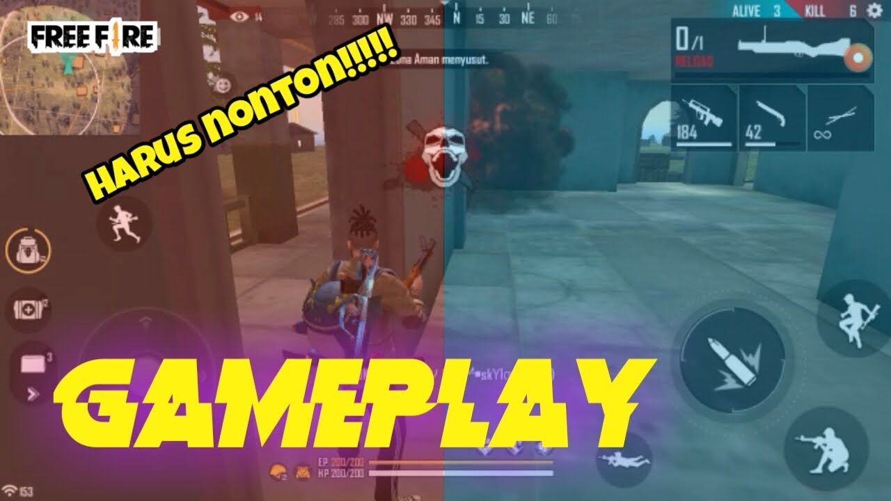 GAMEPLAY FREE FIRE!! Part 1 - YouTube