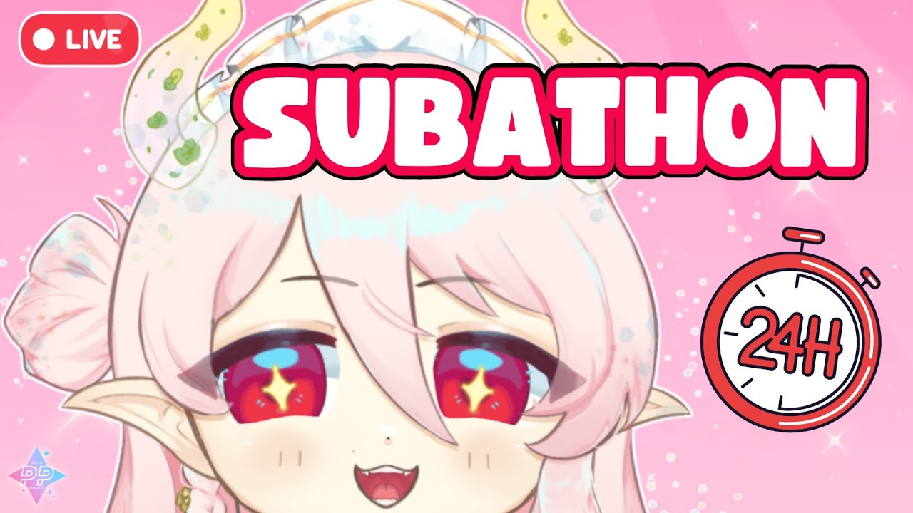 SUBATHON ESPECIAL - MARATONA ATÉ O ANIVERSÁRIO - Dia 1 - YouTube