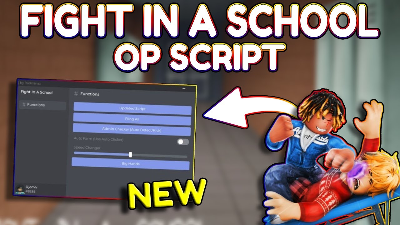 *NEW* Fight in a School OP Script (PASTEBIN) 2026 - YouTube