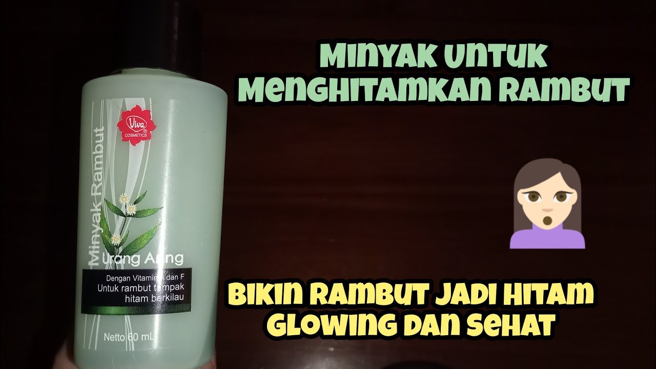 Cara Membuat Rambut Hitam dan Berkilau - YouTube