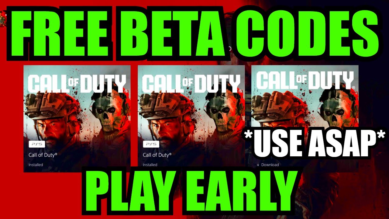 *NEW* FREE BETA CODES MW3! PLAY EARLY! *USE ASAP* MW3 BETA GLITCH! MW2 GLITCHES! MW3 BETA GLITCH ...