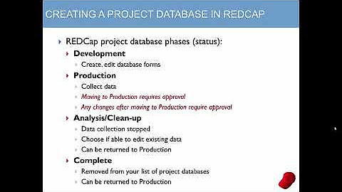 REDCap Tutorial - YouTube