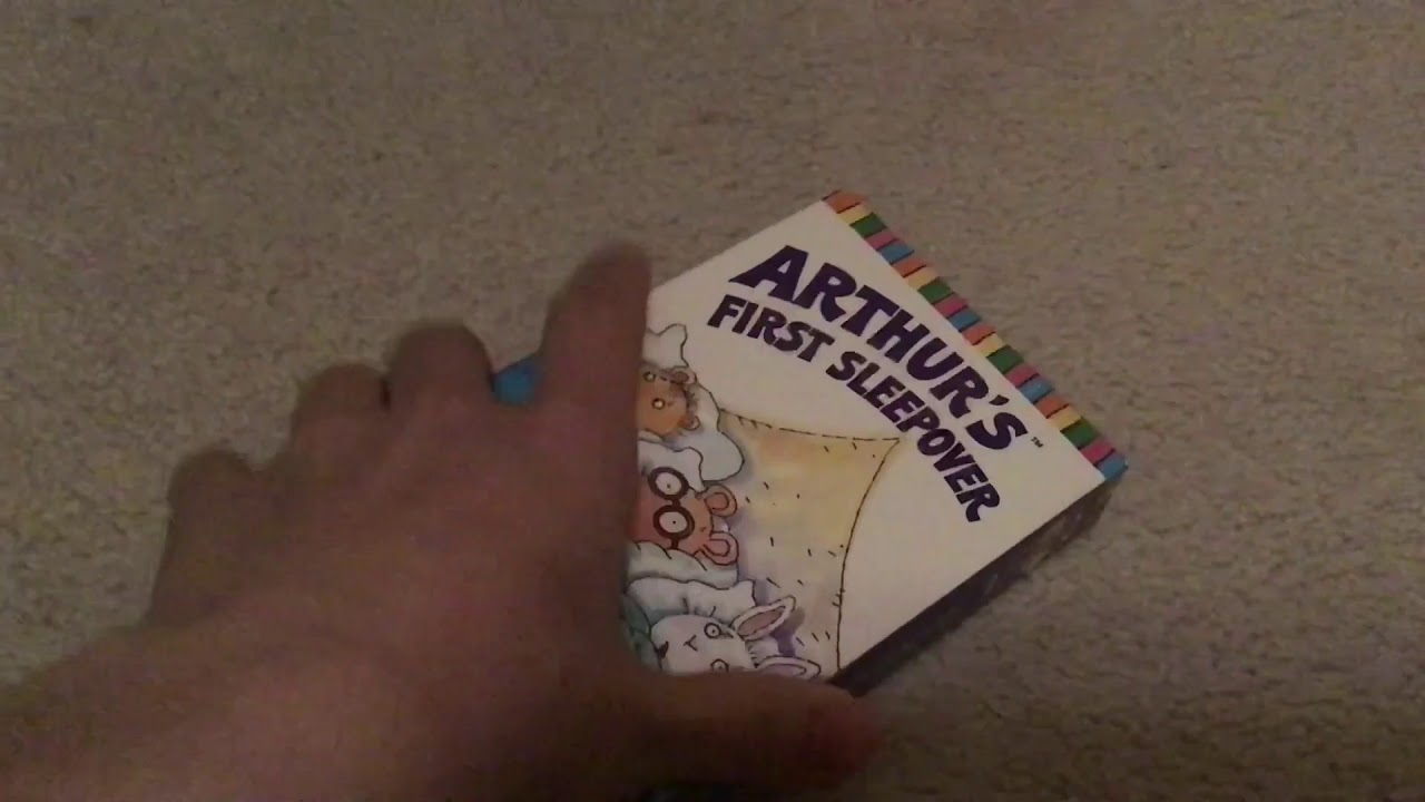Arthur's First Sleepover 1998 VHS - YouTube