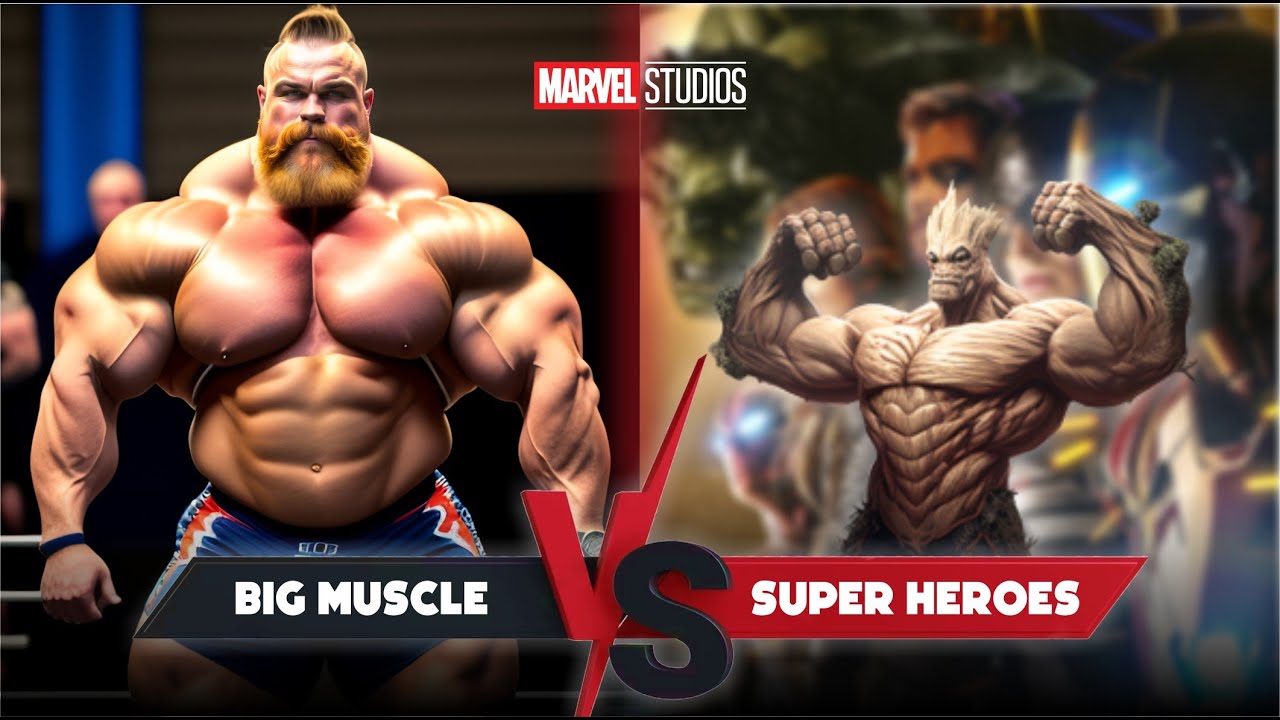 SUPERHEROES HAVE BIG MUSCLES | AVENGERS MARVEL & DC ALL CHARACTERS ...