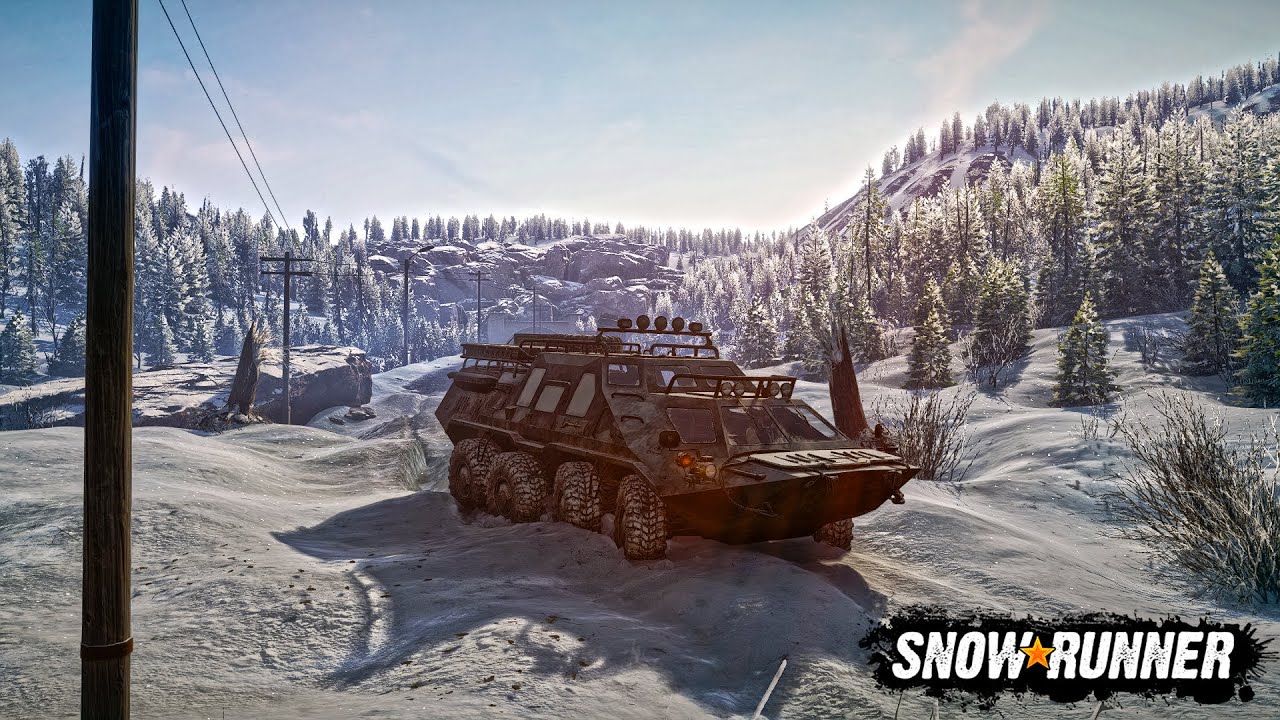 SnowRunner - Places of Military Glory - Imandra Map #snowrunner - YouTube