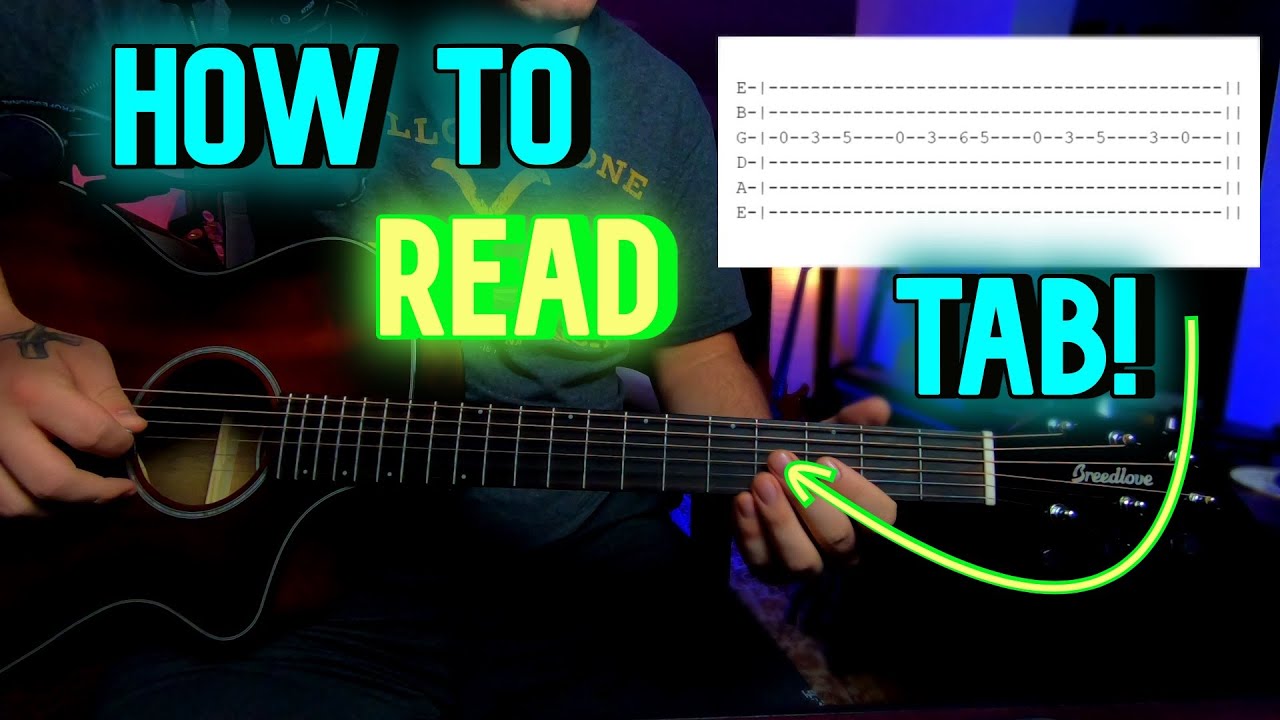 Beginner Guide To Guitar Tabs! | Guitar Lessons - YouTube