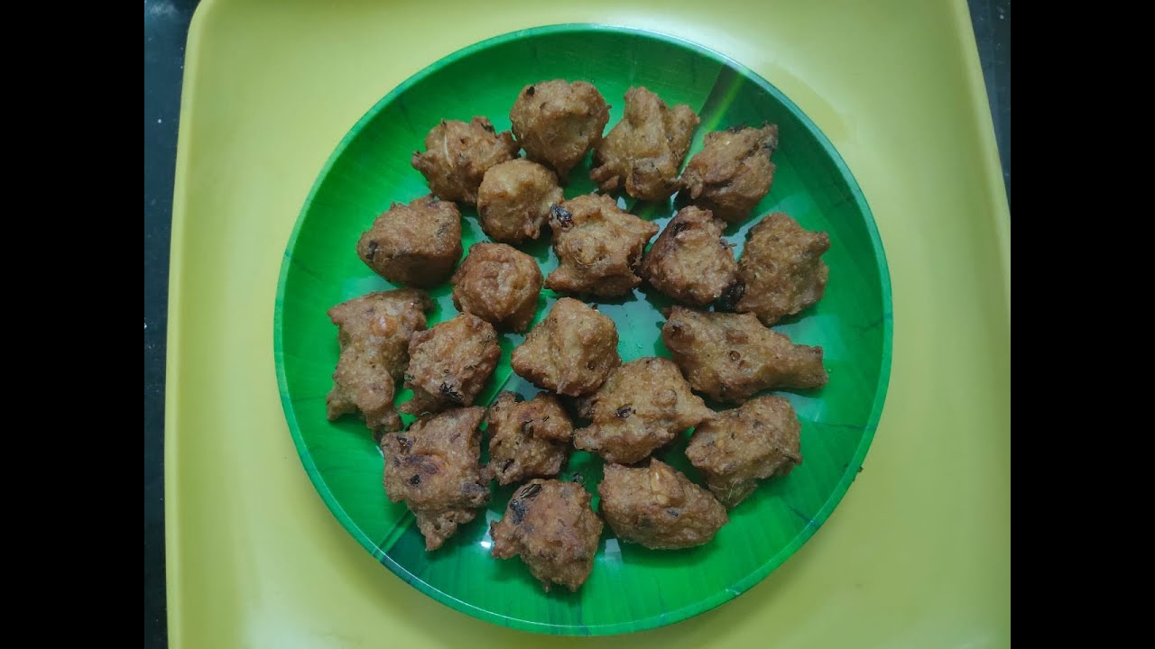 Rice flour bonda , biyyapindi bonda,5 minutes snack,easy snack in ...