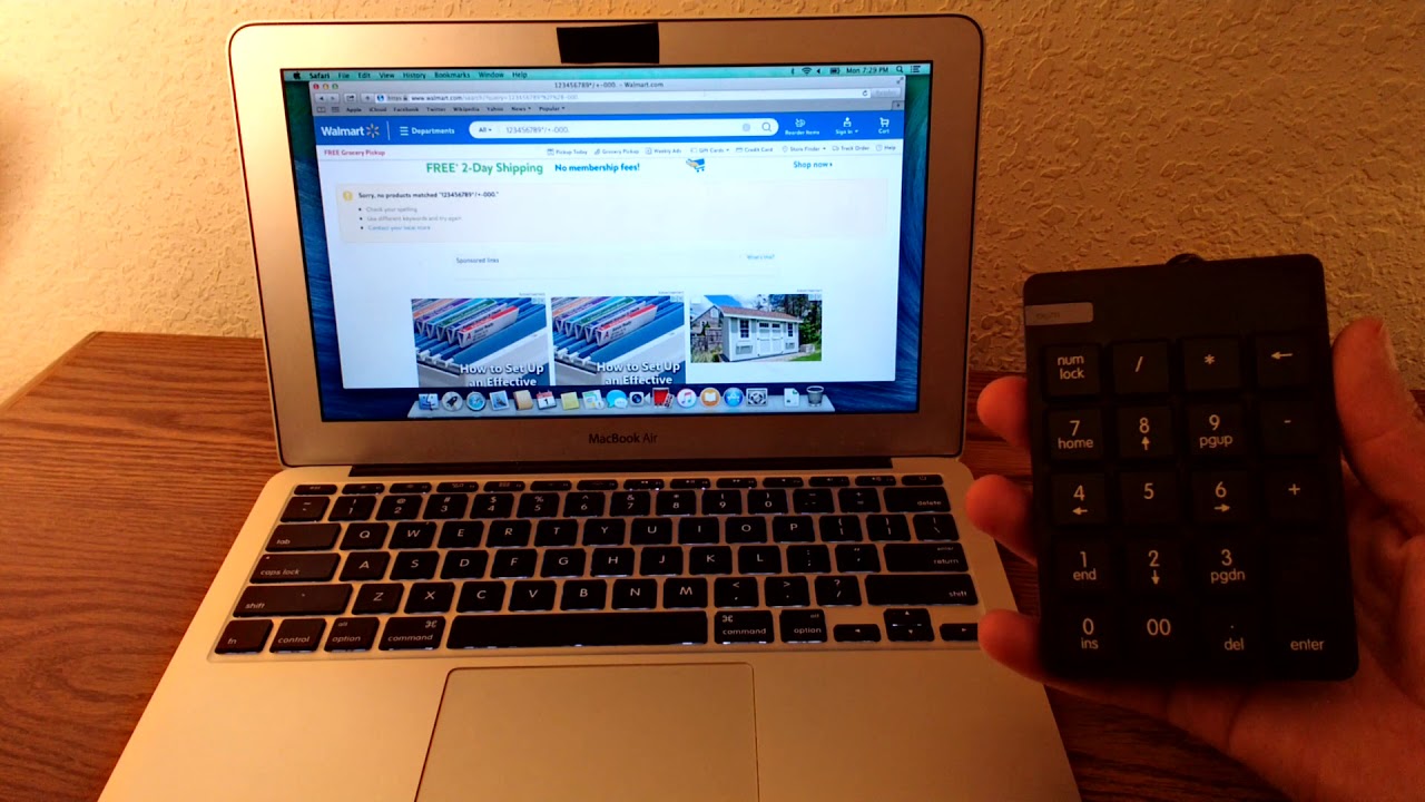 Onn Numeric Keypad from Walmart - Skywind007 - YouTube