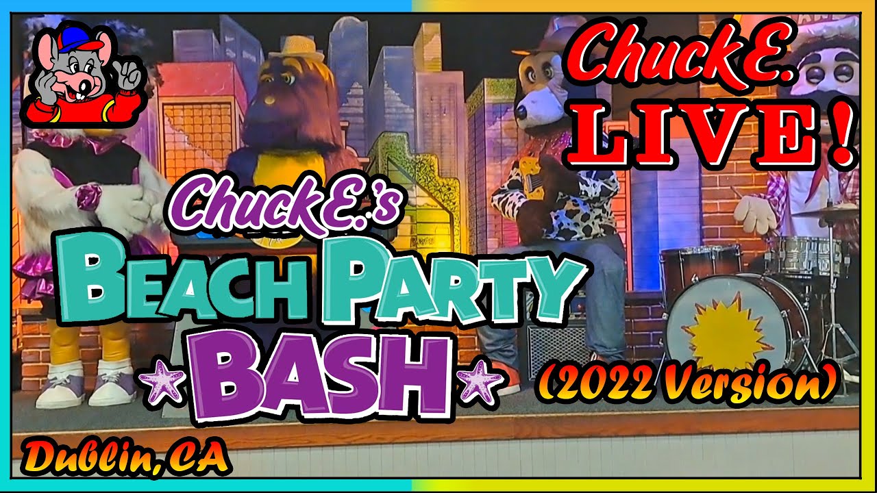 Chuck E Live Beach Party Bash Summer Of Fun 2022 Dublin Ca
