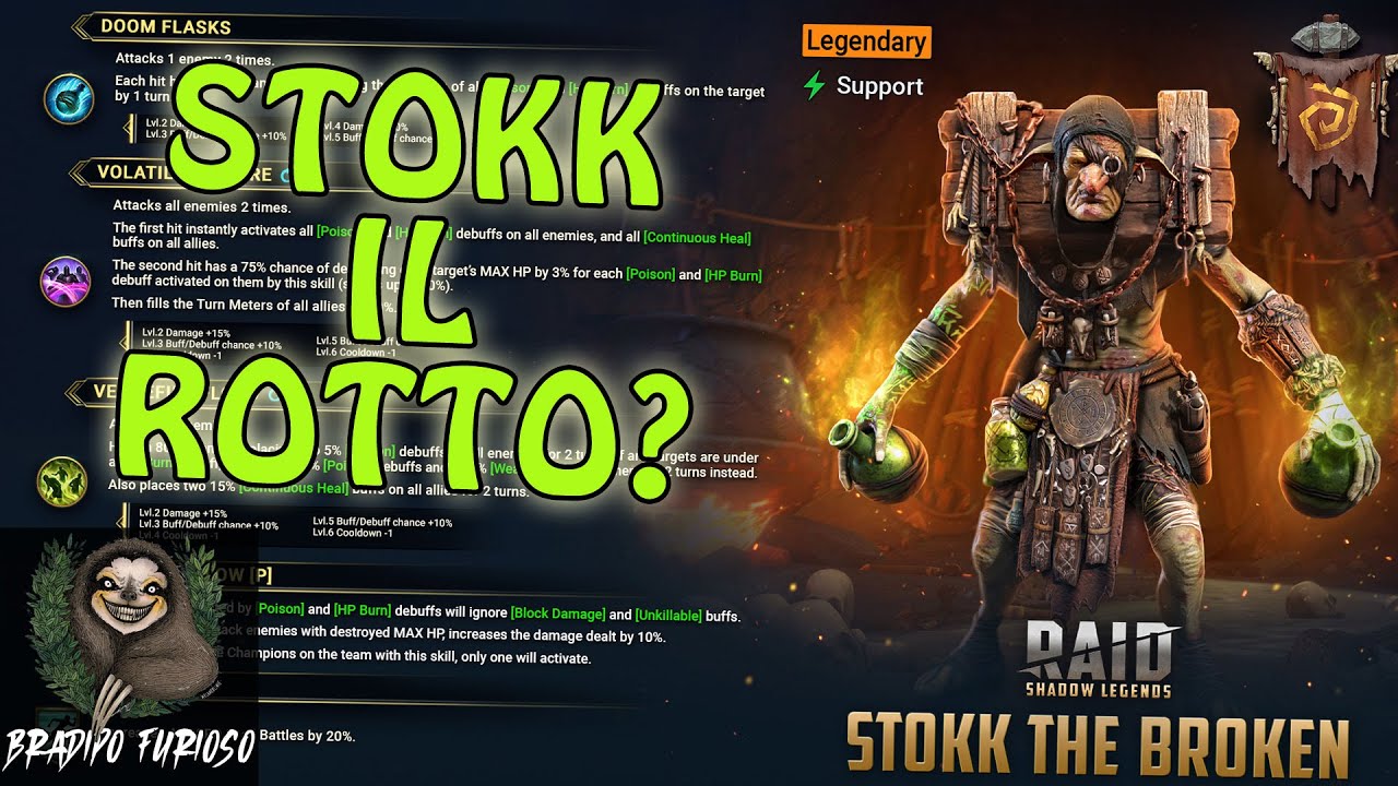 Stokk the Broken, nuova fusione a frammenti in arrivo! | Raid: Shadow ...