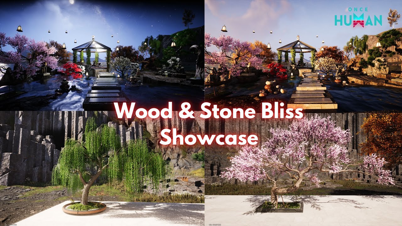Wood & Stone Bliss Pack Showcase | Once Human - YouTube